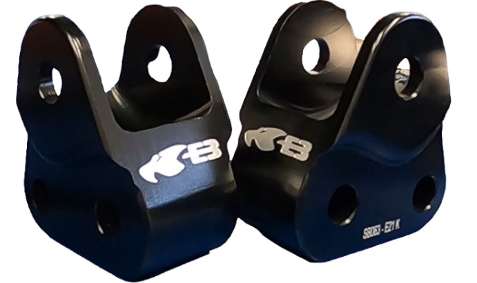 | NISSAN NAVARA D23 REAR SHOCK RELOCATION KIT PAIR SB063KIT