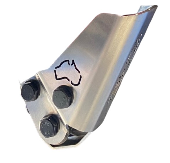 | NISSAN NAVARA D23 REAR SHOCK GUARD AND RELOCATION KIT PAIR SB064KIT